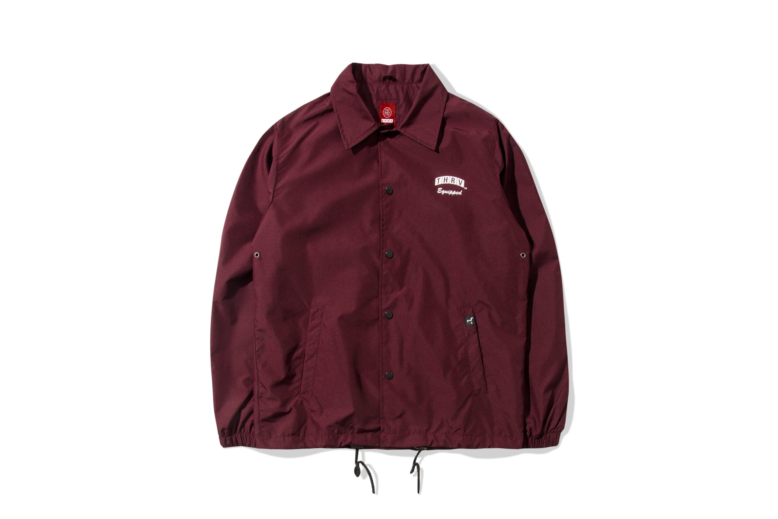 Globetrotter Maroon Coach Jacket : Thrive Motorcycle